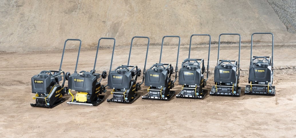 BOMAG's New BP Plate Compactors: A Smarter Way to Compact