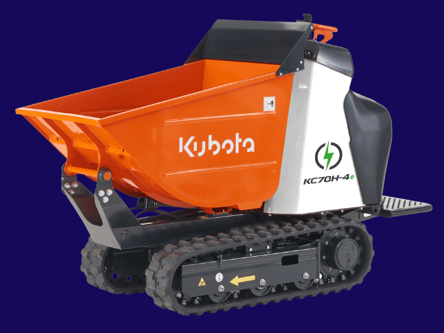 Kubota - KC70-4 Electric Track Dumper Range