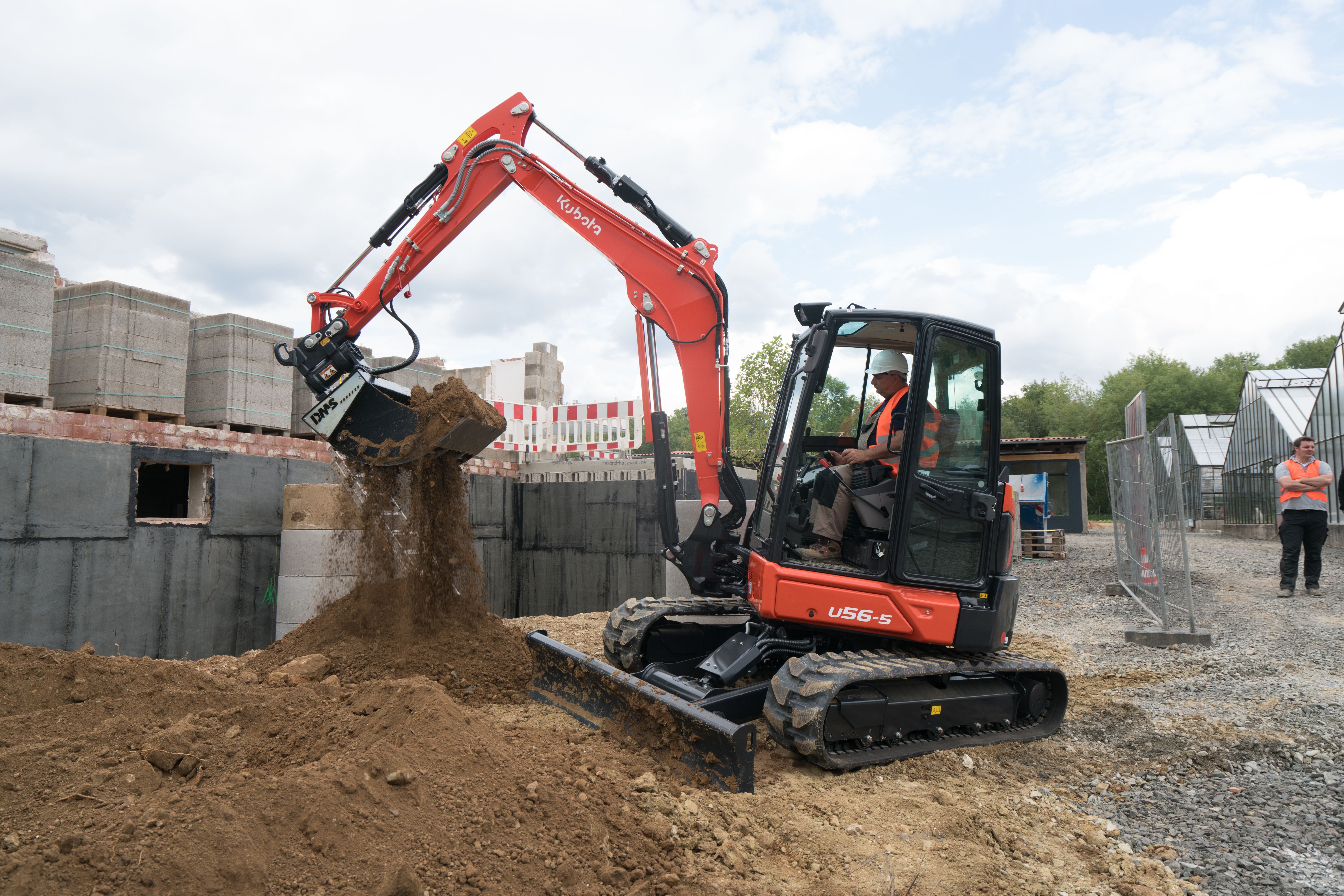 Kubota - U56-5 Excavator
