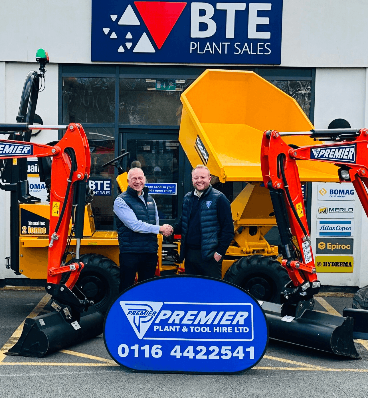 Premier Plant and Tool Hire Ltd - The Next Generation Has Arrived