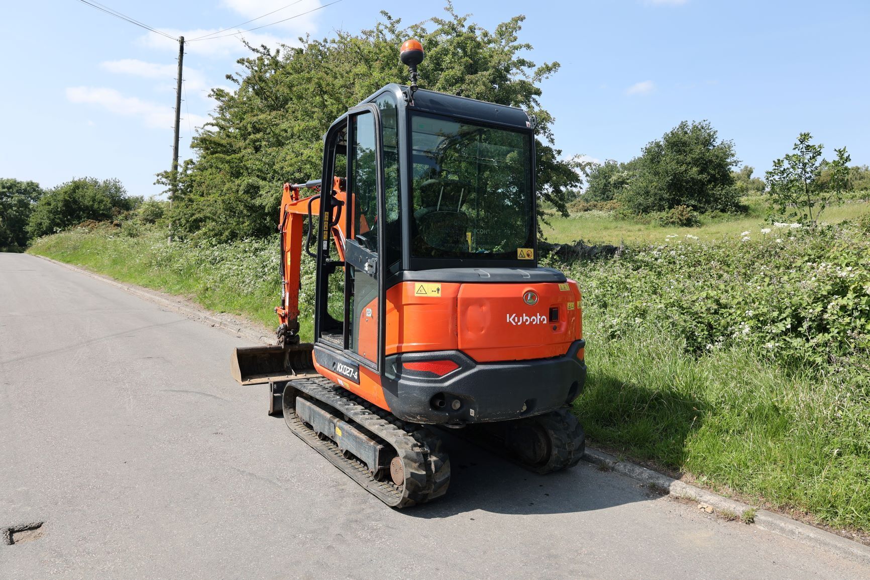 Second-Hand Kubota KX027-4 Excavator For Sale