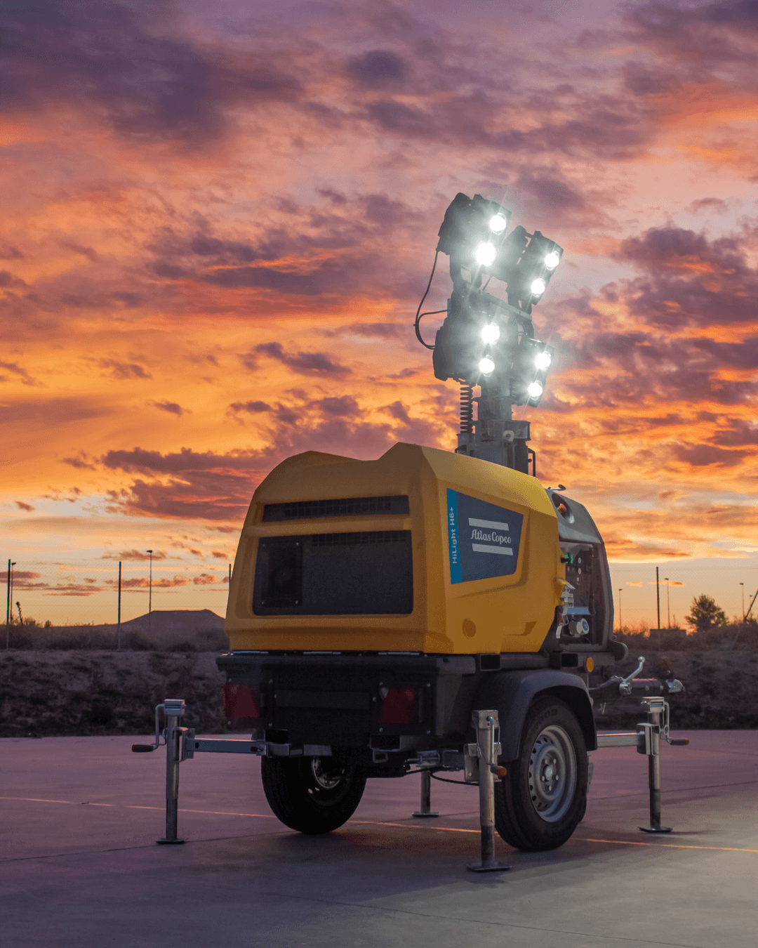 Atlas Copco HiLight H6+ Lighting Tower