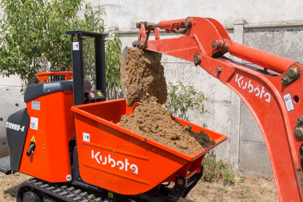 Kubota KC70-4 Tracked Dumper Range